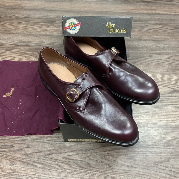 Allen Edmonds | Shoes | New Allen Edmonds Standish Burgundy Oxfords 1 D ...